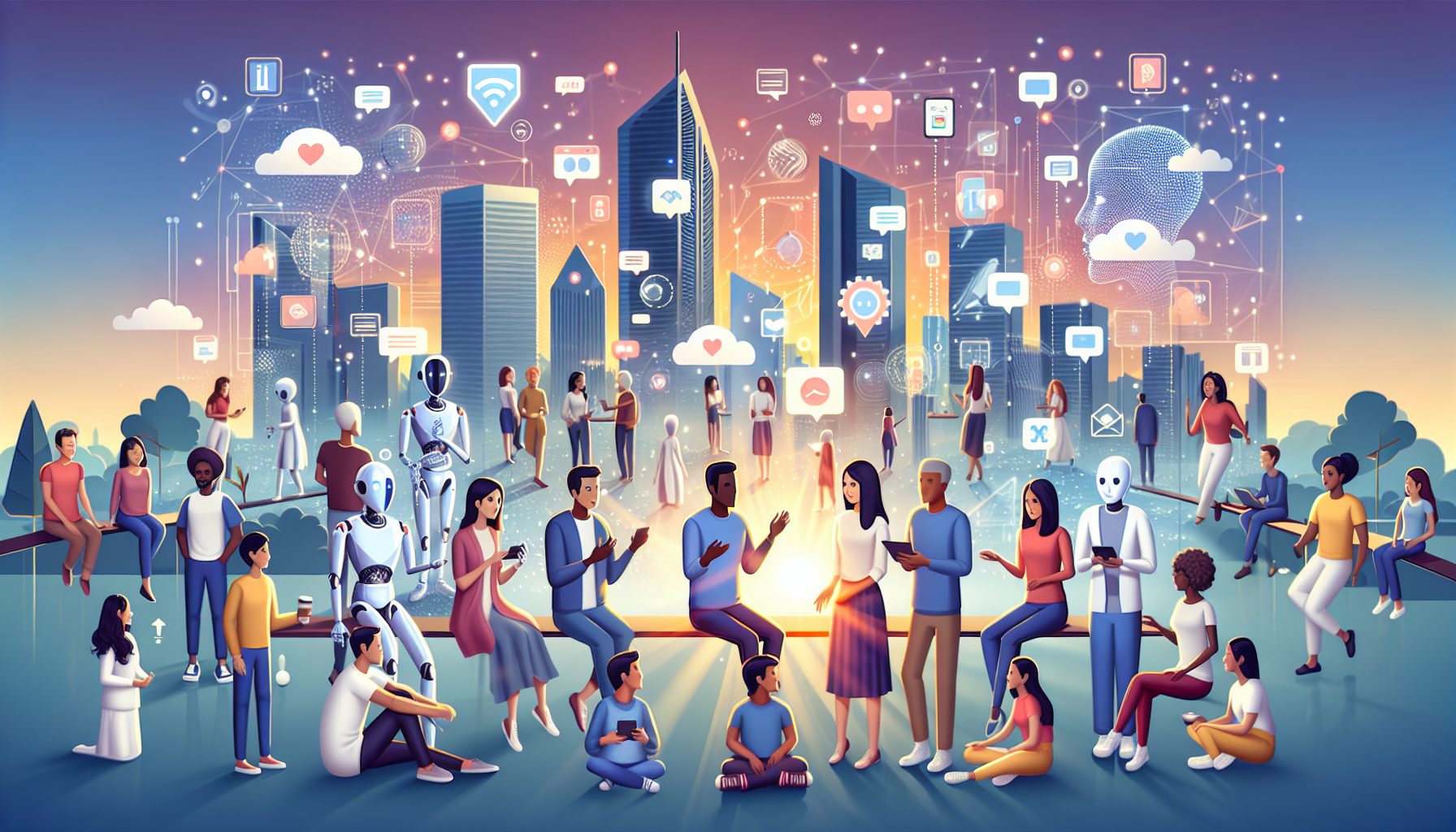 SocialAI : Le Futur des Échanges Virtuels entre IA