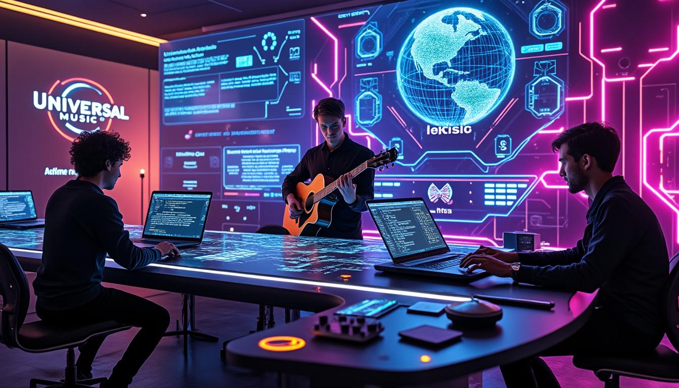 The future of music in the era of artificial intelligence: Universal ...